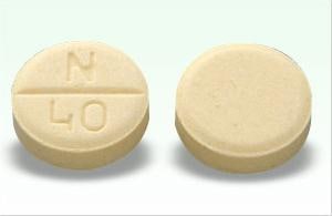 Pill Finder: N 40 Yellow Round - Medicine.com