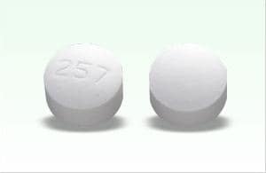 Pill Finder: 257 White Round - Medicine.com