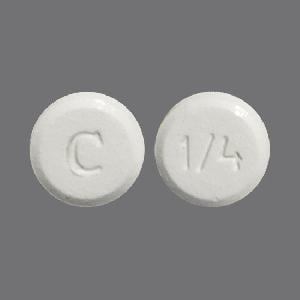 Pill Finder: C 1/4 White Round - Medicine.com