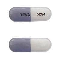 Pill Finder: TEVA 5294 Purple Capsule-shape - Medicine.com
