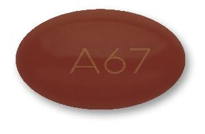 Pill Finder: A67 Brown Elliptical / Oval - Medicine.com