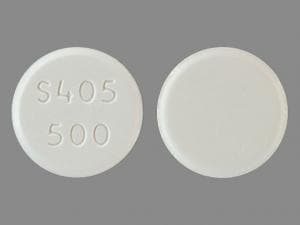 Pill Finder: S405 500 White Round - Medicine.com
