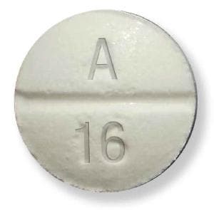 Pill Finder: A 16 White Round - Medicine.com
