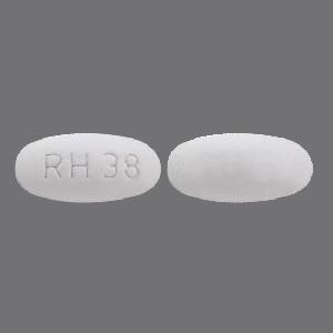 Pill Finder: RH 38 White Elliptical / Oval - Medicine.com