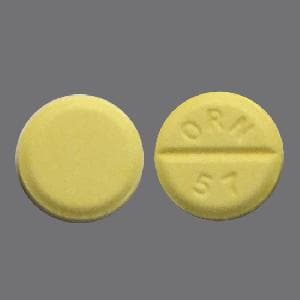 Pill Finder: ORN 57 Yellow Round - Medicine.com