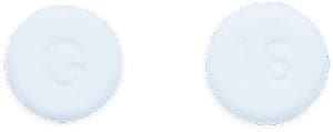 Pill Finder: G 16 White Round - Medicine.com