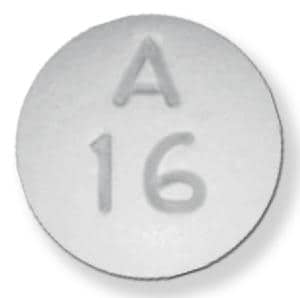 Pill Finder: A 16 White Round - Medicine.com