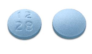 Pill Finder: 12 28 Blue Round - Medicine.com