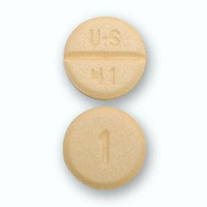 Pill Finder: U-S 41 1 Yellow Round - Medicine.com