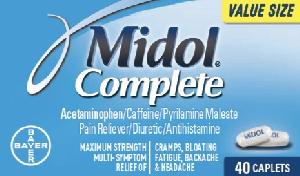 Pill Finder: MIDOL White Capsule-shape - Medicine.com