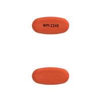 Pill Finder: WPI 2245 Brown Elliptical / Oval - Medicine.com
