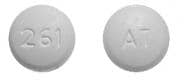 Pill Finder: AT 261 White Round - Medicine.com