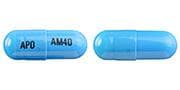 Pill Finder: APO AM40 Blue Capsule-shape - Medicine.com