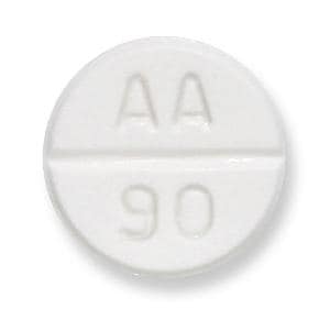 Pill Finder: AA 90 White Round - Medicine.com