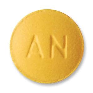 Pill Finder: AN 43 Yellow Round - Medicine.com
