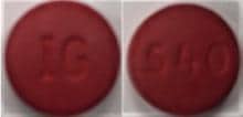Pill Finder: IG 540 Red Round - Medicine.com