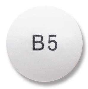 Pill Finder: B5 White Round - Medicine.com