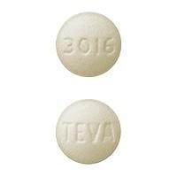 Pill Finder: TEVA 3016 Yellow Round - Medicine.com