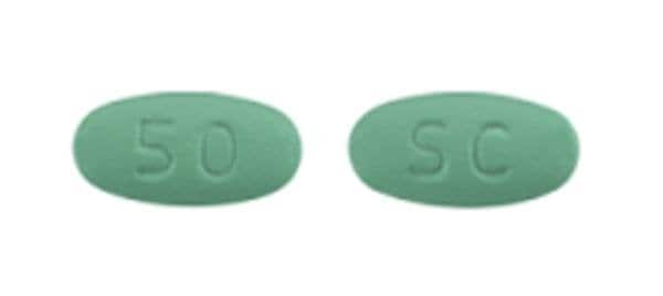Pill Finder: SC 50 Green Elliptical / Oval - Medicine.com