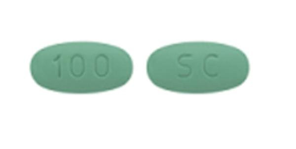 Pill Finder: SC 100 Green Elliptical / Oval - Medicine.com