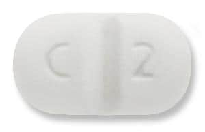 Pill Finder: C 2 White Elliptical / Oval - Medicine.com