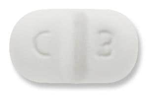 Pill Finder: C 3 White Elliptical / Oval - Medicine.com