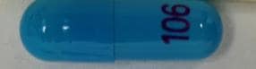 Pill Finder: 106 Blue Capsule-shape - Medicine.com