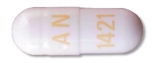 Pill Finder: AN 1421 White Capsule-shape - Medicine.com