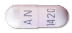 Pill Finder: AN 1420 White Capsule-shape - Medicine.com