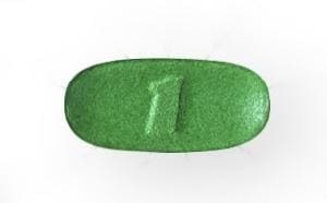 Pill Finder: 1 Green Capsule-shape - Medicine.com