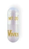 Pill Finder: MT 20 VIVUS White Capsule-shape - Medicine.com