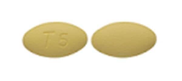 Pill Finder: T5 Yellow Elliptical / Oval - Medicine.com