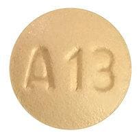 Pill Finder: A13 Yellow Round - Medicine.com