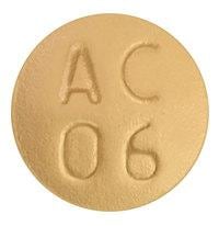 Pill Finder: AC 06 Yellow Round - Medicine.com