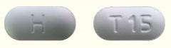 Pill Finder: H T15 White Capsule-shape - Medicine.com