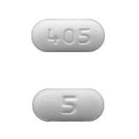 Pill Finder: 405 5 White Capsule-shape - Medicine.com