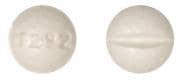 Pill Finder: T292 White Round - Medicine.com