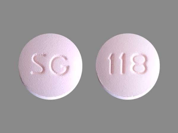 Pill Finder: SG 118 Pink Round - Medicine.com