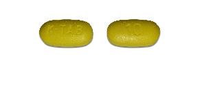 Pill Finder: K-TAB 10 Yellow Elliptical / Oval - Medicine.com