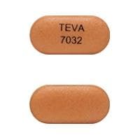 Pill Finder: TEVA 7032 Orange Capsule-shape - Medicine.com