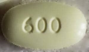 Pill Finder: L219 600 Yellow Elliptical / Oval - Medicine.com