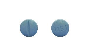 Pill Finder: 1151 Blue Round - Medicine.com