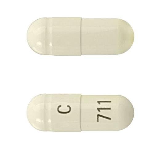 Pill Finder: C 711 White Capsule-shape - Medicine.com