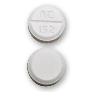 Pill Finder: AC 152 White Round - Medicine.com