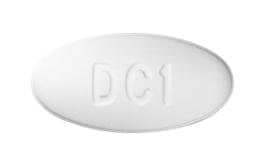 Pill Finder: DC1 White Elliptical / Oval - Medicine.com