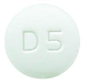 Pill Finder: D5 White Round - Medicine.com
