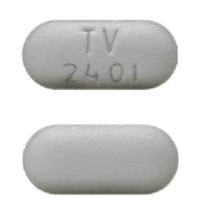 Pill Finder: TV 2401 White Capsule-shape - Medicine.com
