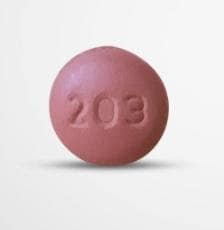 Pill Finder: LS 203 Brown Round - Medicine.com