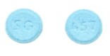 Pill Finder: SG 457 Blue Round - Medicine.com