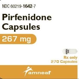 Pirfenidone: Dosage, Mechanism/Onset of Action, Half-Life - Medicine.com